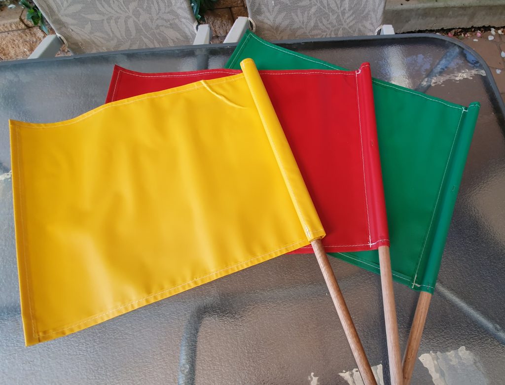 HANDSIGNALLER FLAGS – Safe Rail Australia